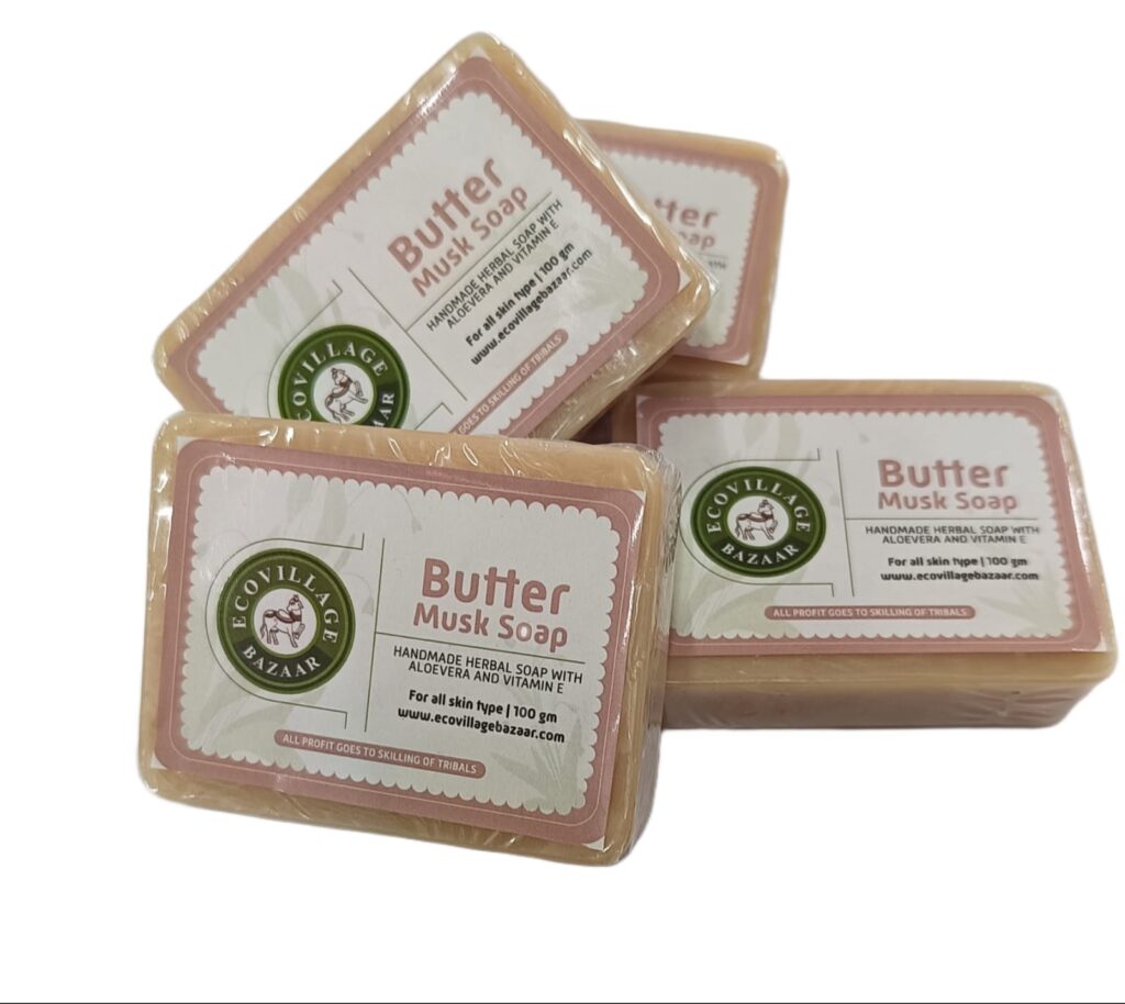 Butter Musk Herbal Soap – EcovillageBazaar – Empowering Rural Industries